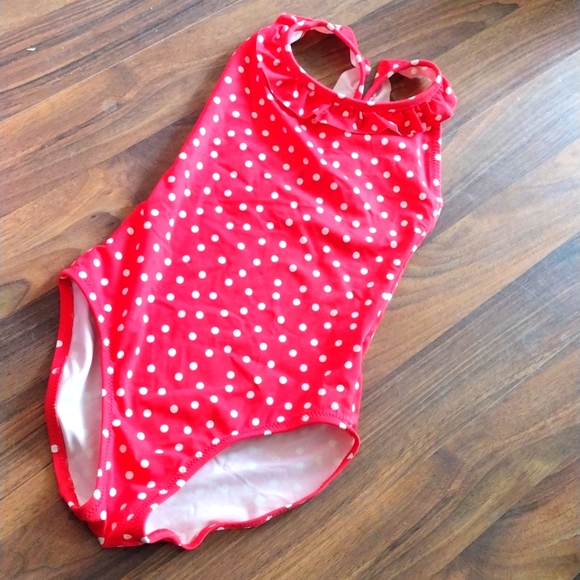 princess tam tam | Swim | Princess Tam Tam Girls Size 56 Red Polka Dot ...